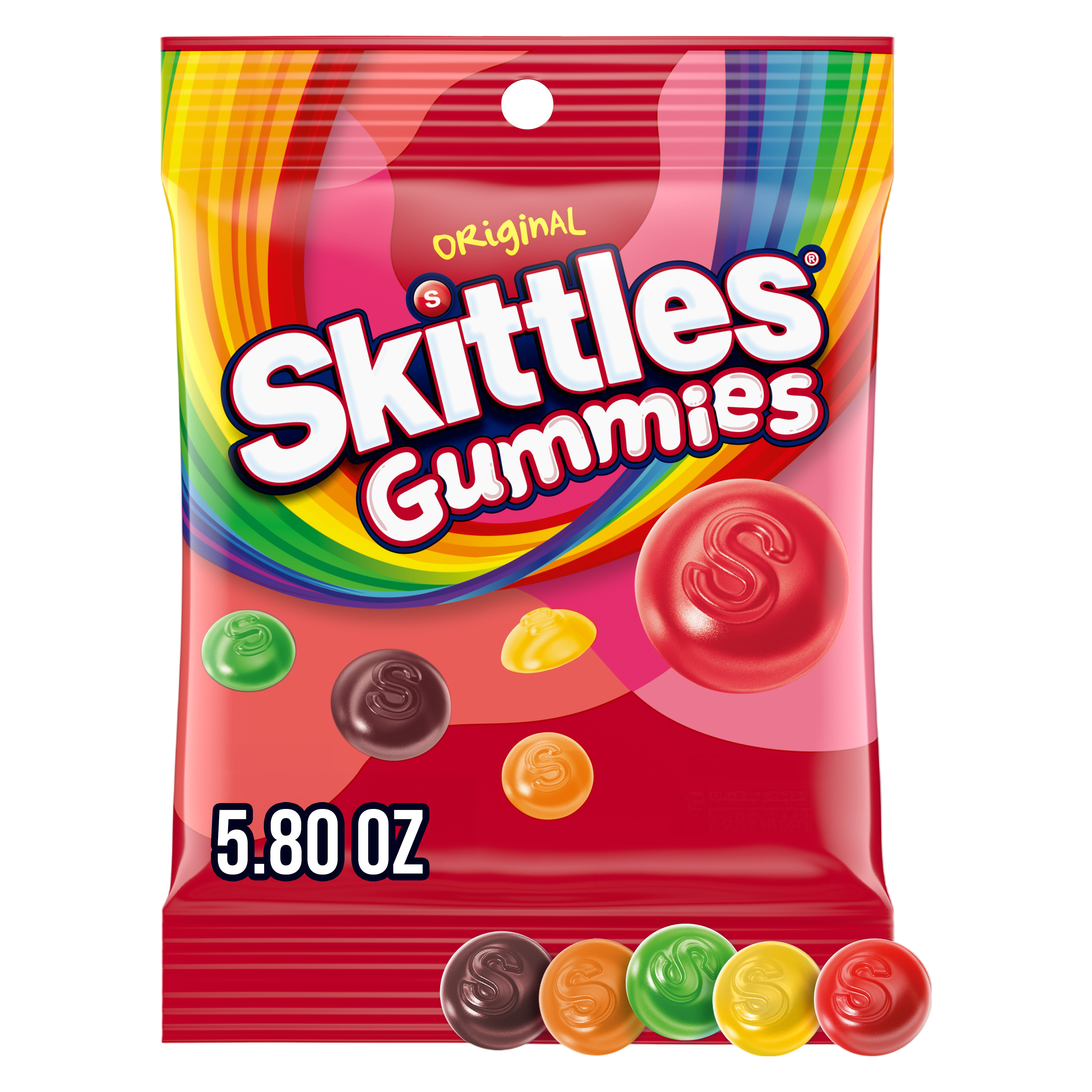 SKITTLES Original Gummy Candy, 5.8 oz Bag – Skittles Deliver the ...